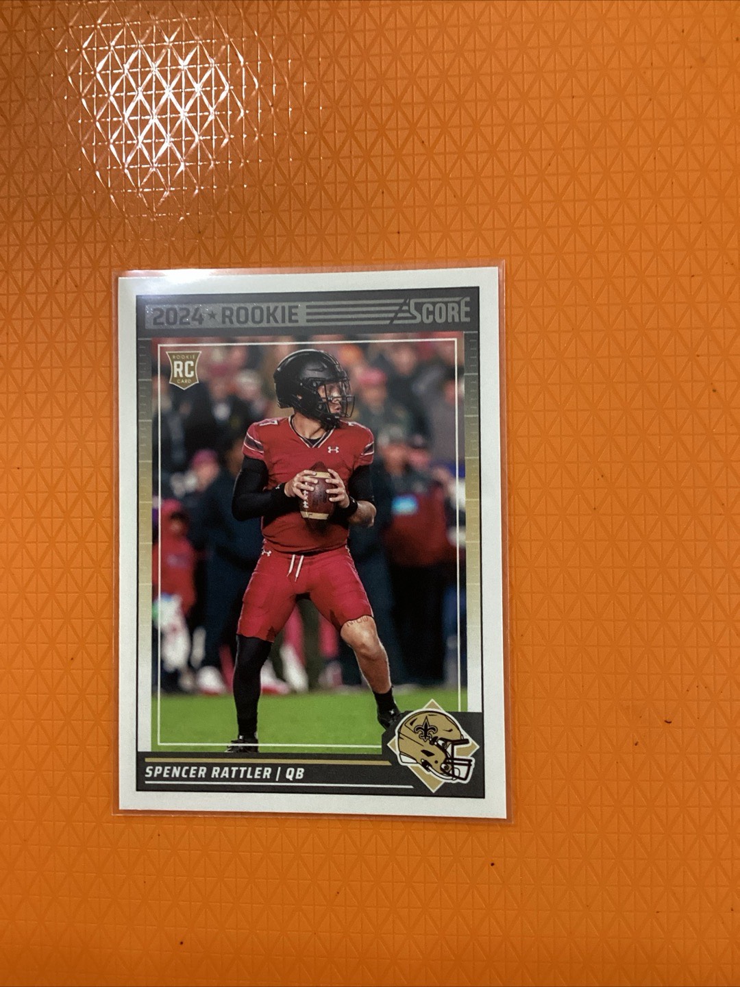 Spencer Rattler 2024 Panini Score Football Rookie # 345 New Orleans ...