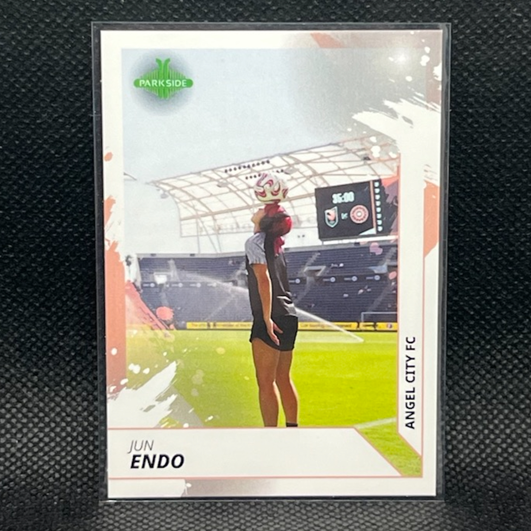 Jun Endo 2024 NWSL Parkside Vol 1 Image SP /100 Angel City Soccer Card