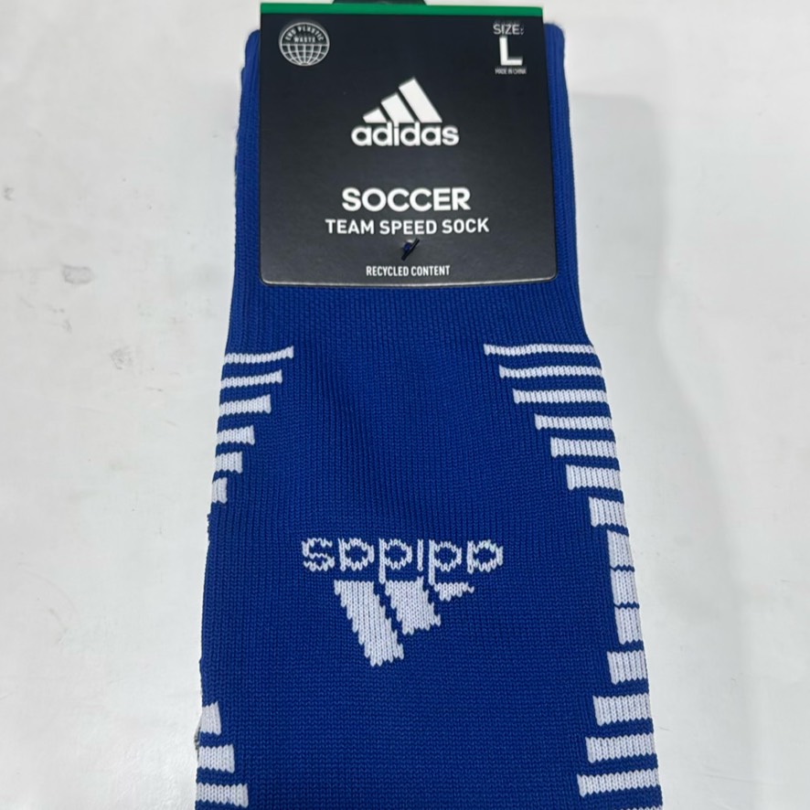 New Adidas Team Speed Soccer Socks size Large