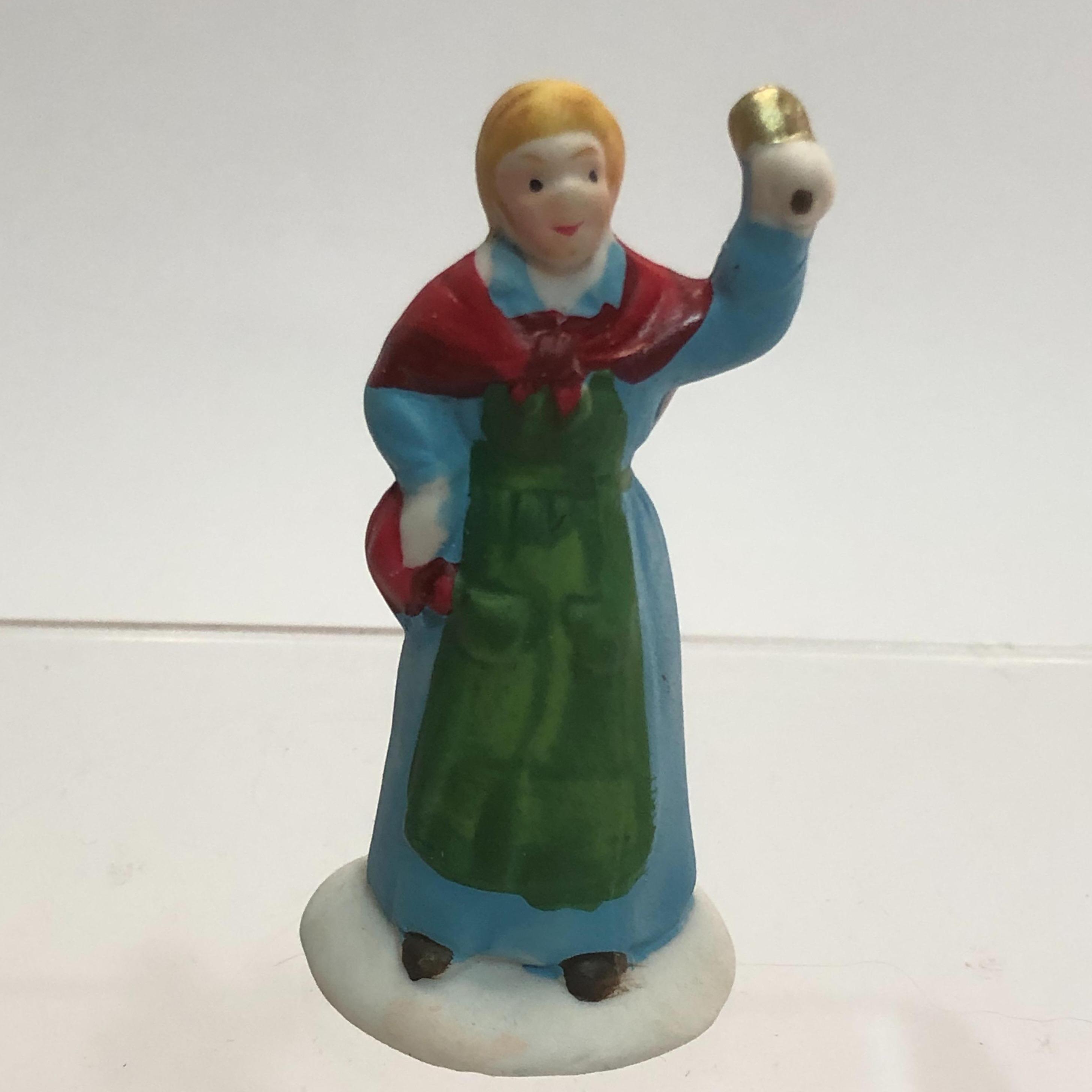 Vintage Lemax Christmas Village Bell Ringer Figurine 1994