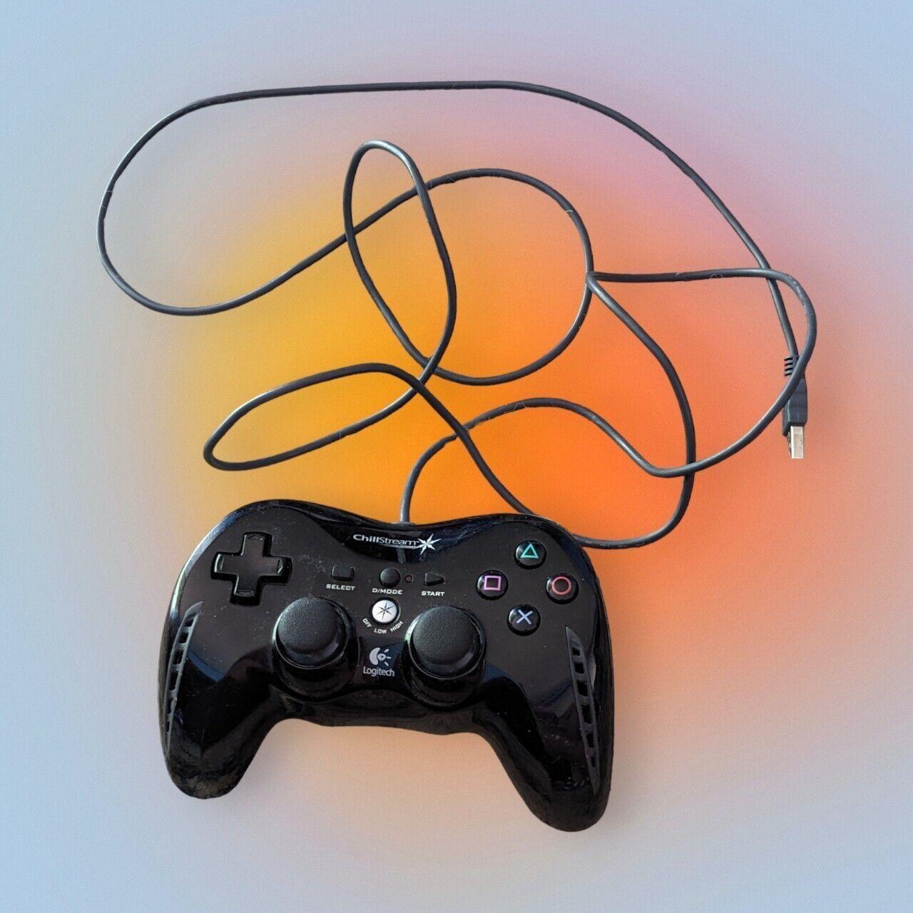 Logitech Chillstream Controller Wired USB PS3 Playstation 3 Sony Built ...