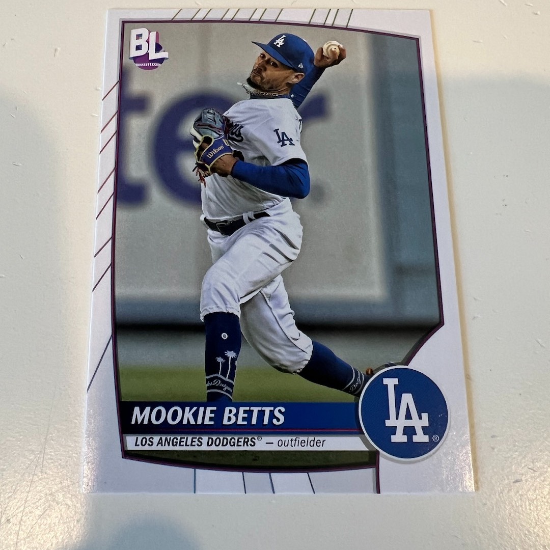 Mookie Betts Big League Los Angeles Dodgers
