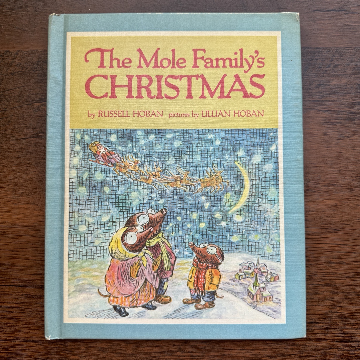Vintage “The Mole Family’s Christmas” by Russell Hoban 1969 Illustrated ...