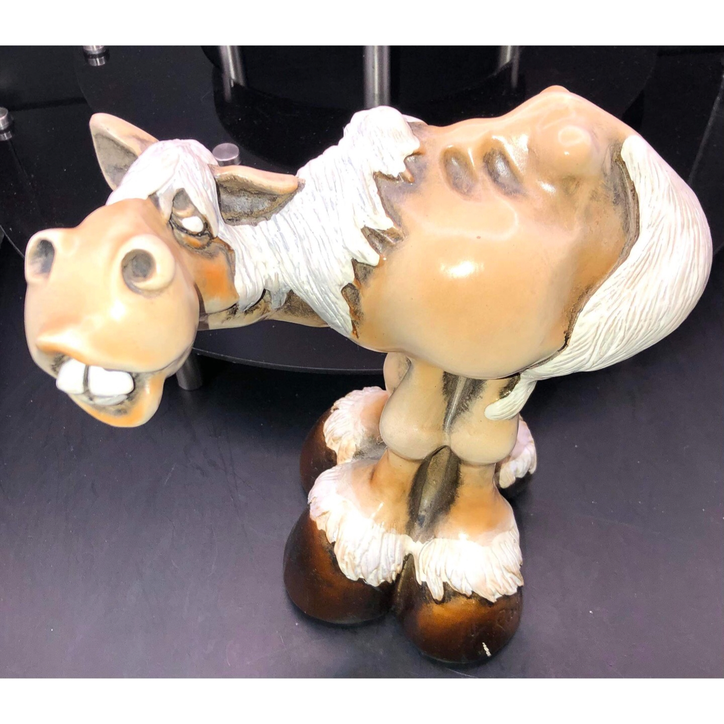 #08B- John Raya Vintage Figurine-large Horse