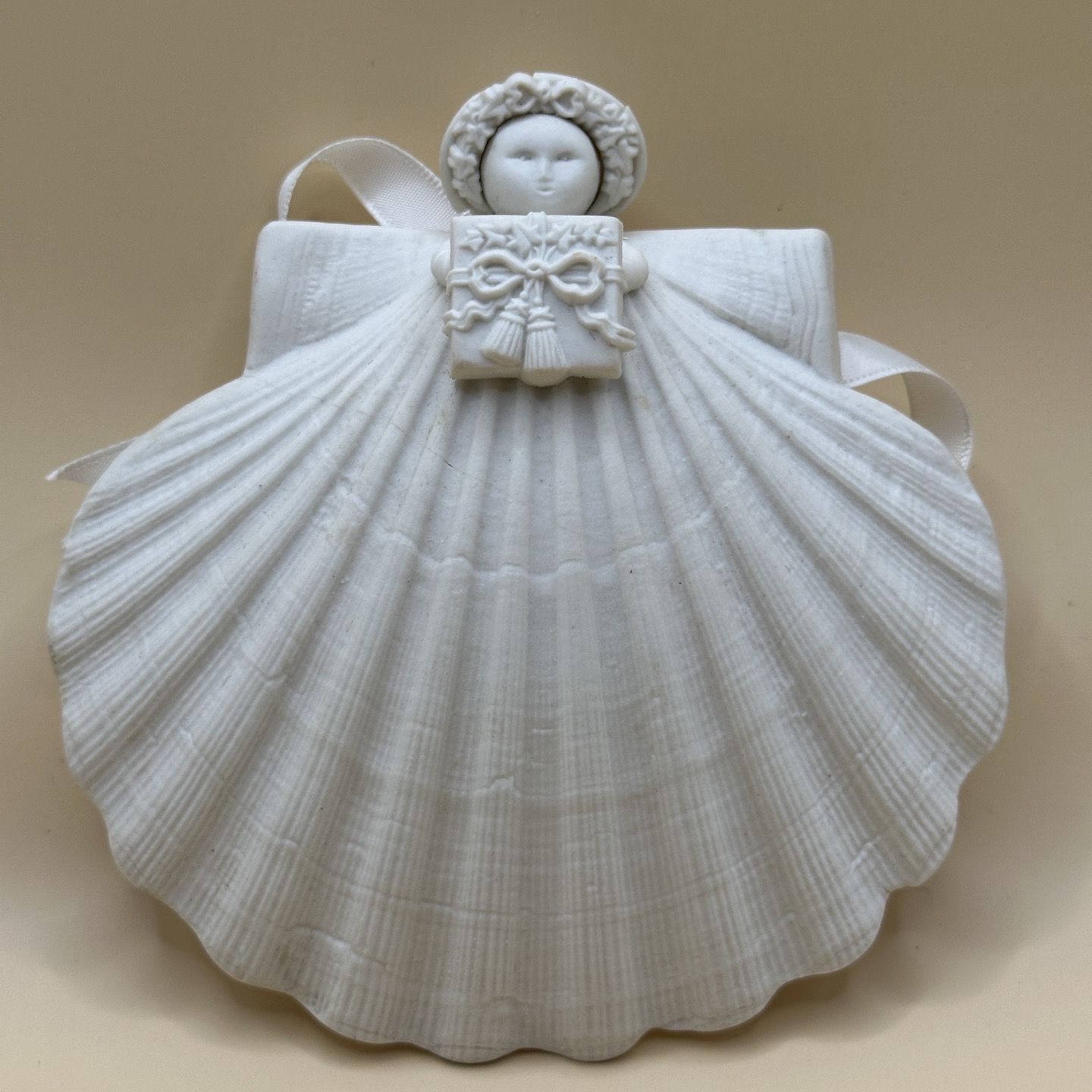 #251 Margaret Furlong Bisque Ornament, Shell Angels, Special Edition ...