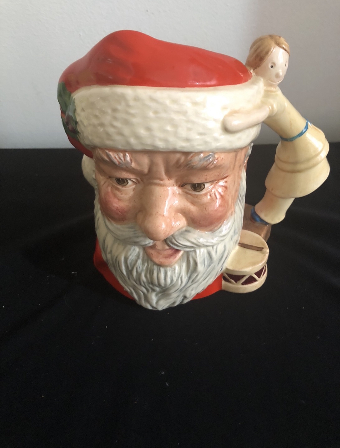Large Royal Doulton Santa Claus D 6668 Toby Jug I