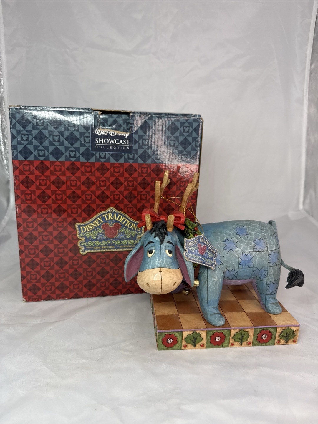Walt Disney Showcase Eeyore Life Of The Party Jim Shore #4008067 With Box