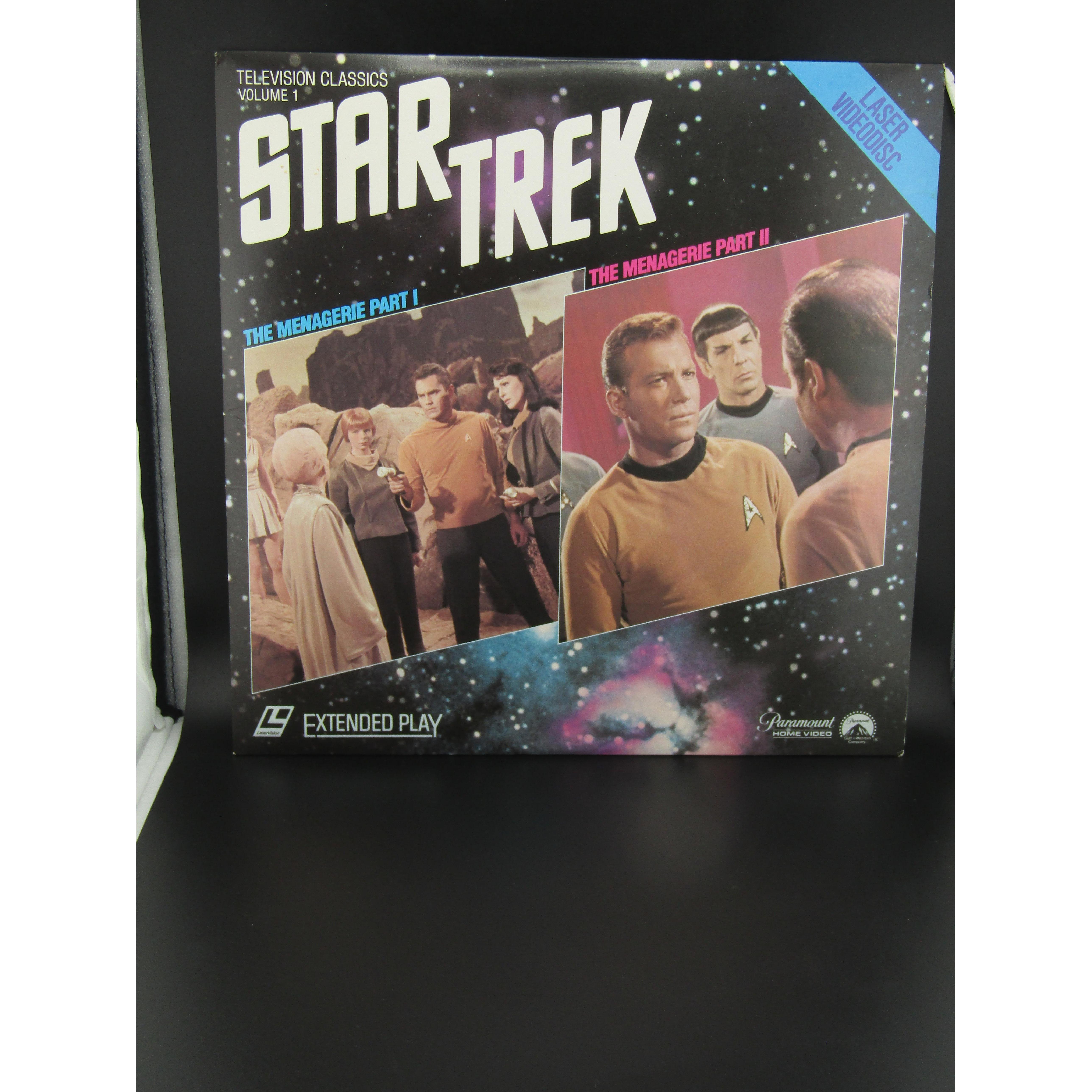 Star Trek Laserdisc: The Menagerie Part I & II