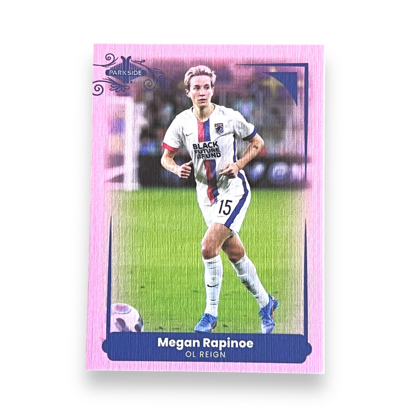 2022 PARKSIDE NWSL PARAMOUNT Megan Rapinoe Pink 192/225 OL Reign