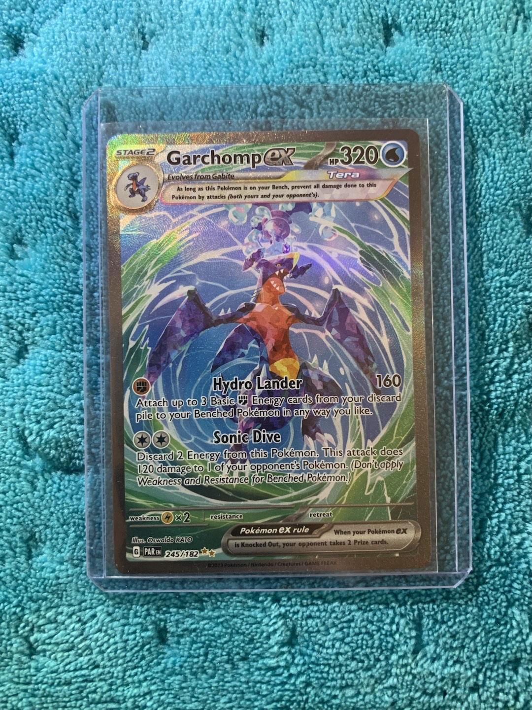 Garchomp EX #245 - Paradox Rift