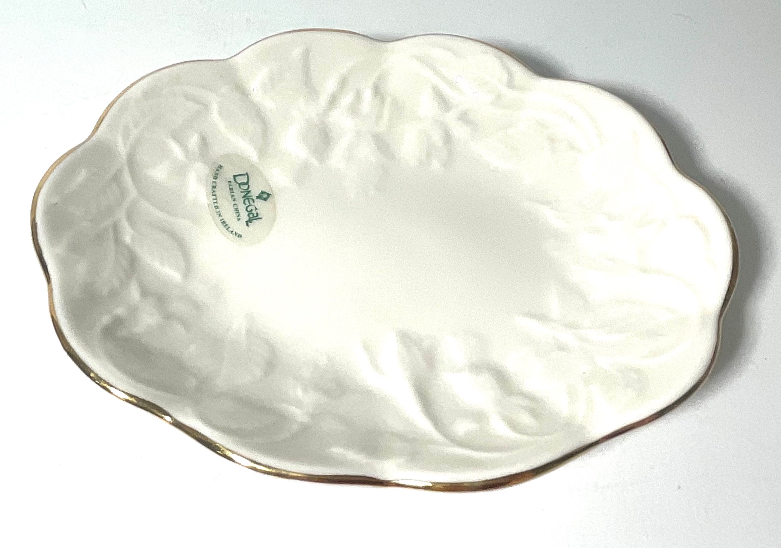 Donegal Parian Trinket Dish Hand Crafted In Ireland. Vintage