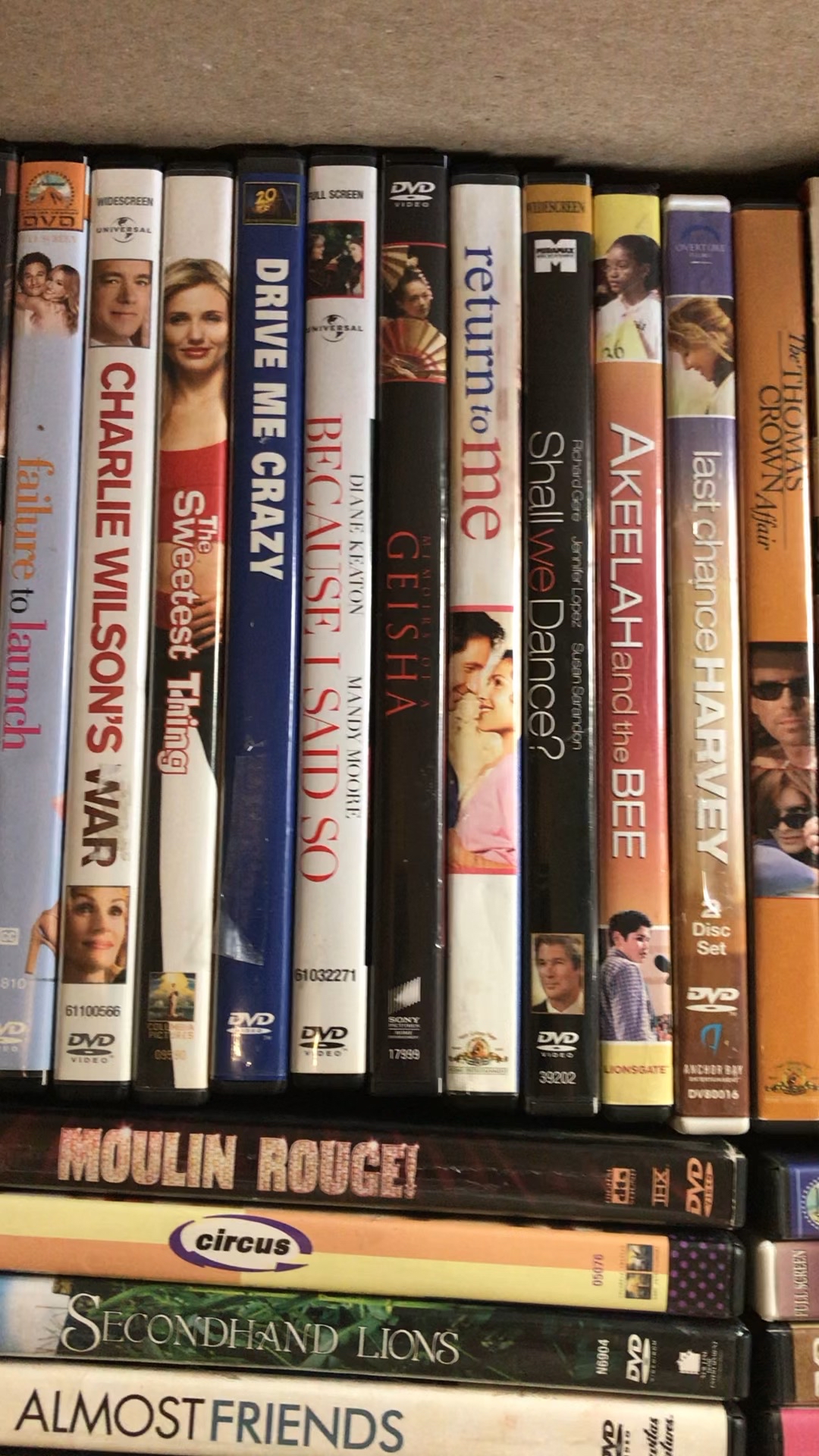 Mixed DVD Lot Of 72