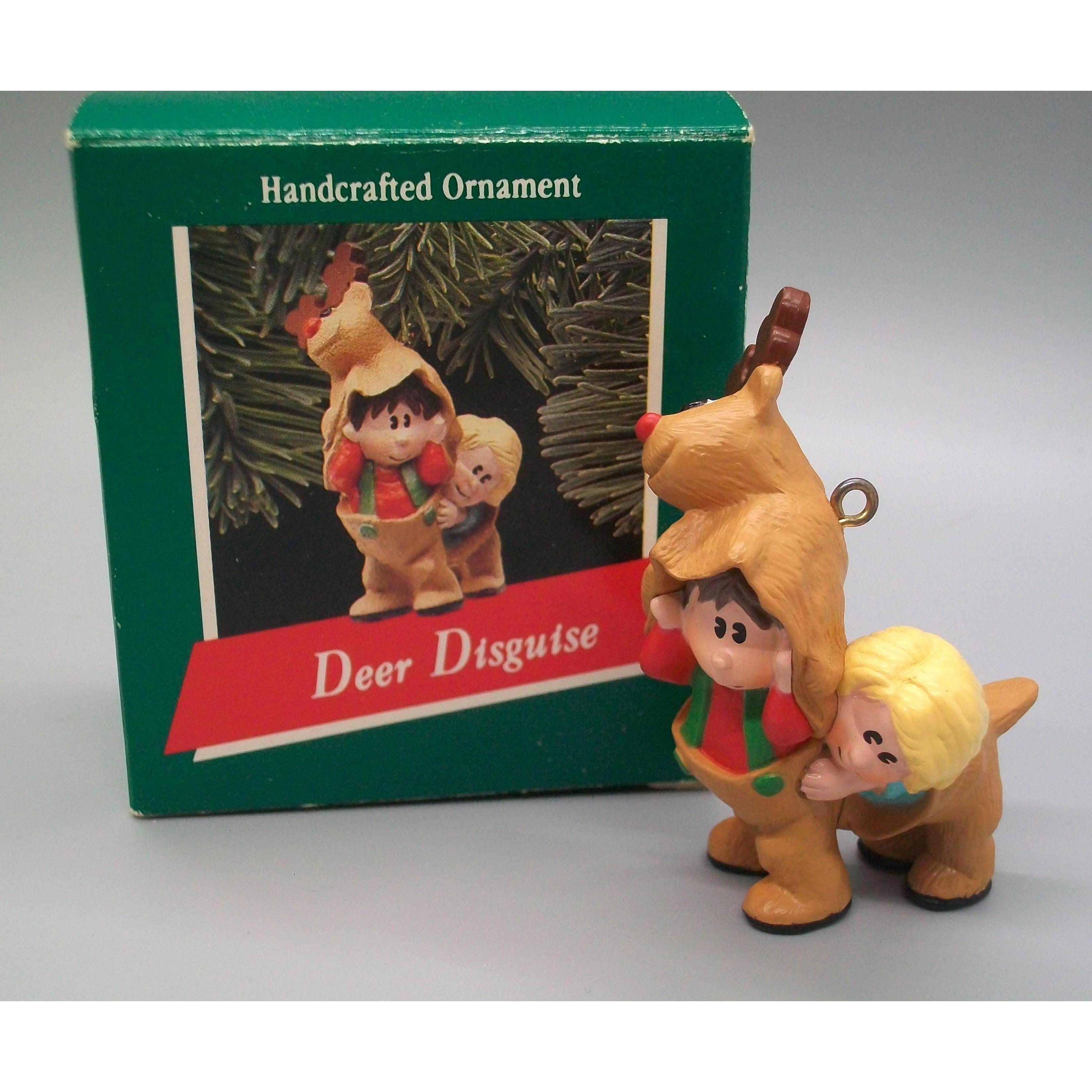Hallmark Keepsake Ornament 1989 DEER DISGUISE Kids Costume