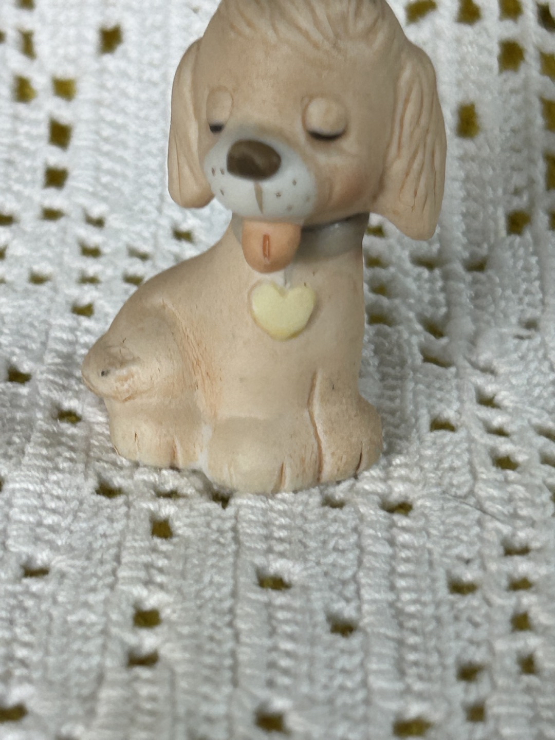 Precious Moments(?)Puppy Figurine