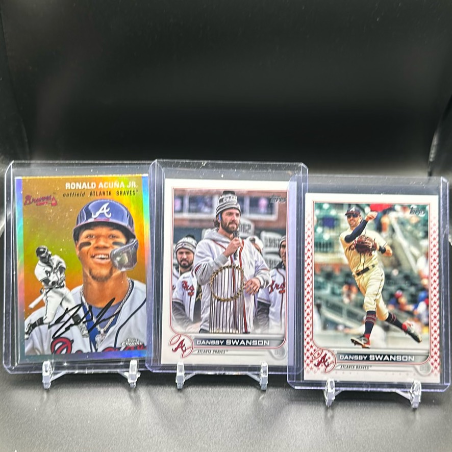 Braves 3 Card Lot