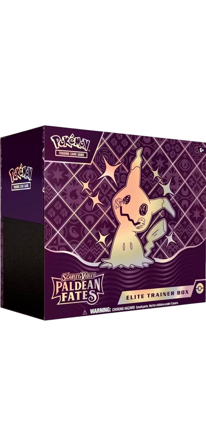 Pokemon TCG Paldean Fates Elite Trainer Box Sealed New