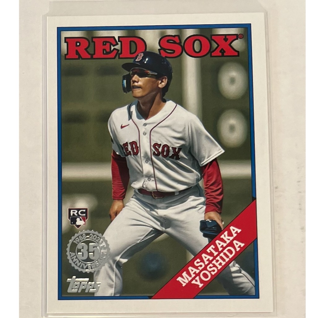 Masataka Yoshida RC 1988 Topps Insert Boston Red Sox