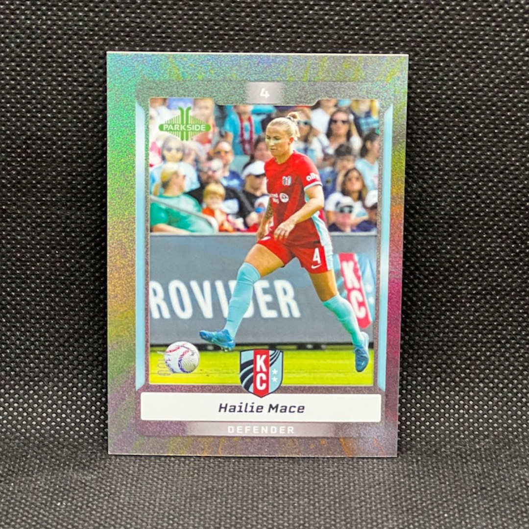 Hailie Mace 2025 Parkside NWSL Vol 1 Shimmer /100 Soccer Card