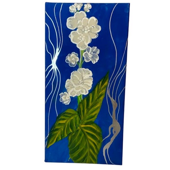 #02 Snow Peace Taking Root - Choice Of Floral Paintings. Made By Me ...