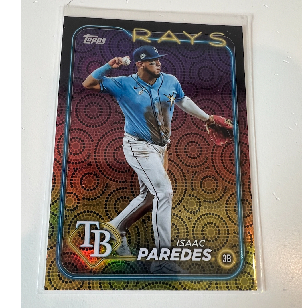 Isaac Paredes Summer Parallel Tampa Bay Rays