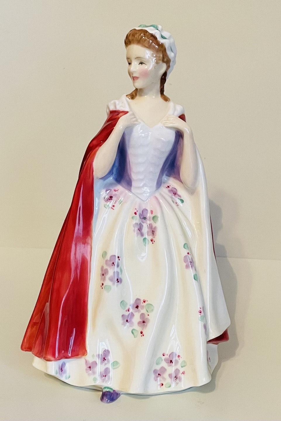 Royal Doulton Royal Doulton Figurine Bone China Bess Red 1948 Vintage