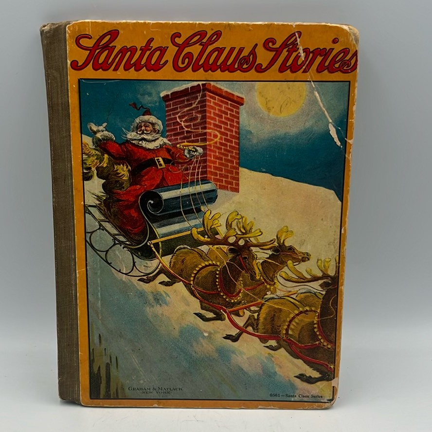 05 Antique Santa Claus Stories Book Graham & Matlack New York