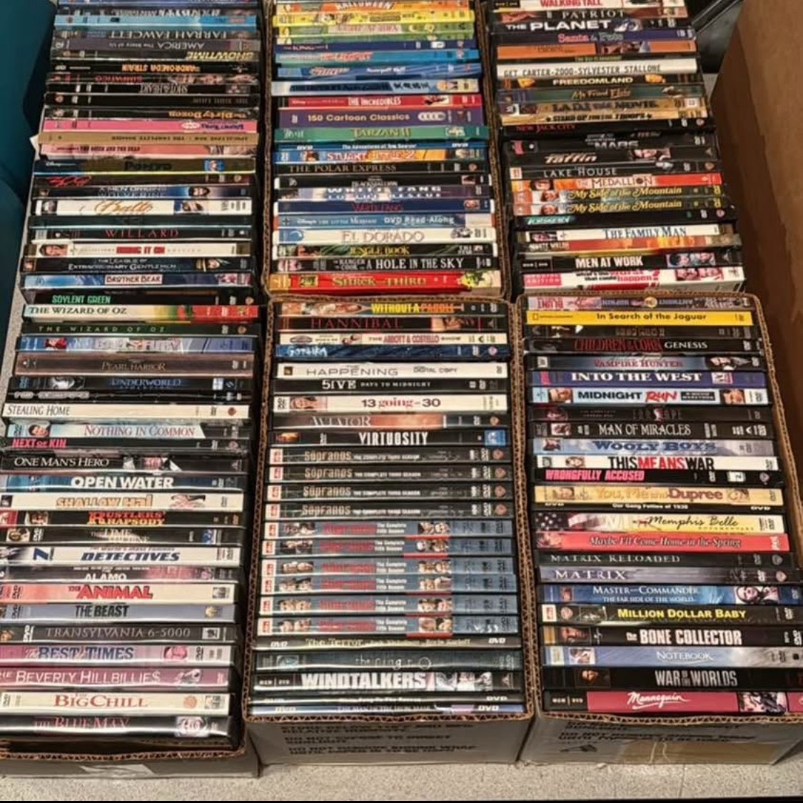 DVD Lot Of 140 Mixed DVD’s