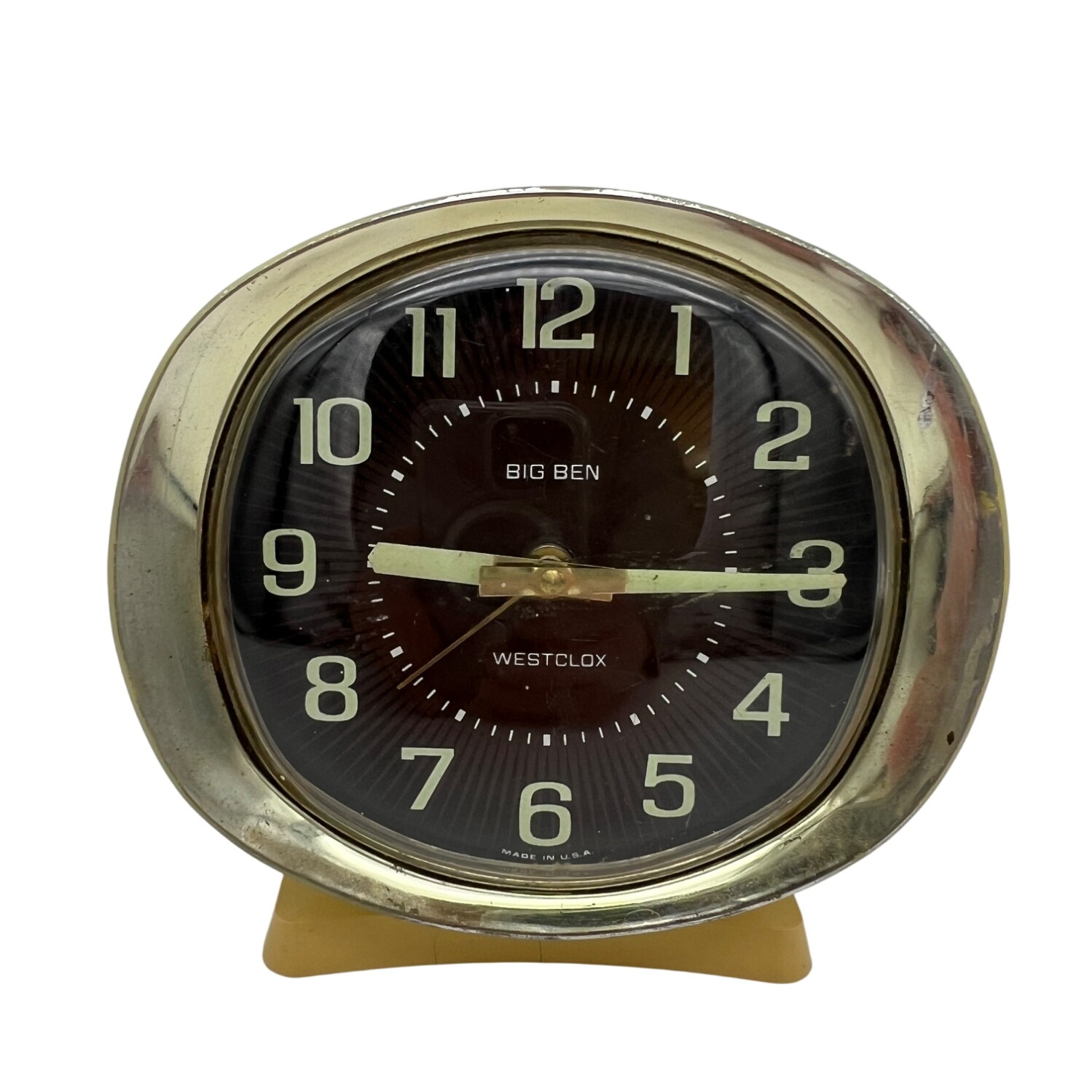 Westclox Big Ben Style 9 Wind-Up Alarm Clock, Luminous Dial, c.1979–80s ...