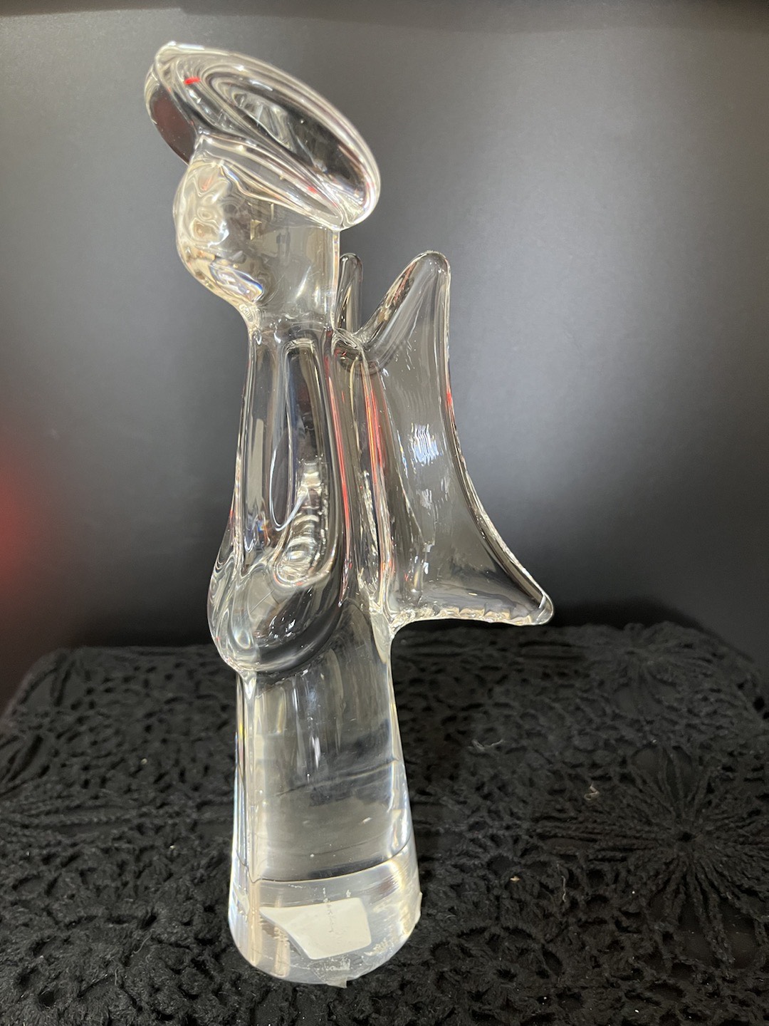 Tuscany Vintage Crystal Angel Art Glass.