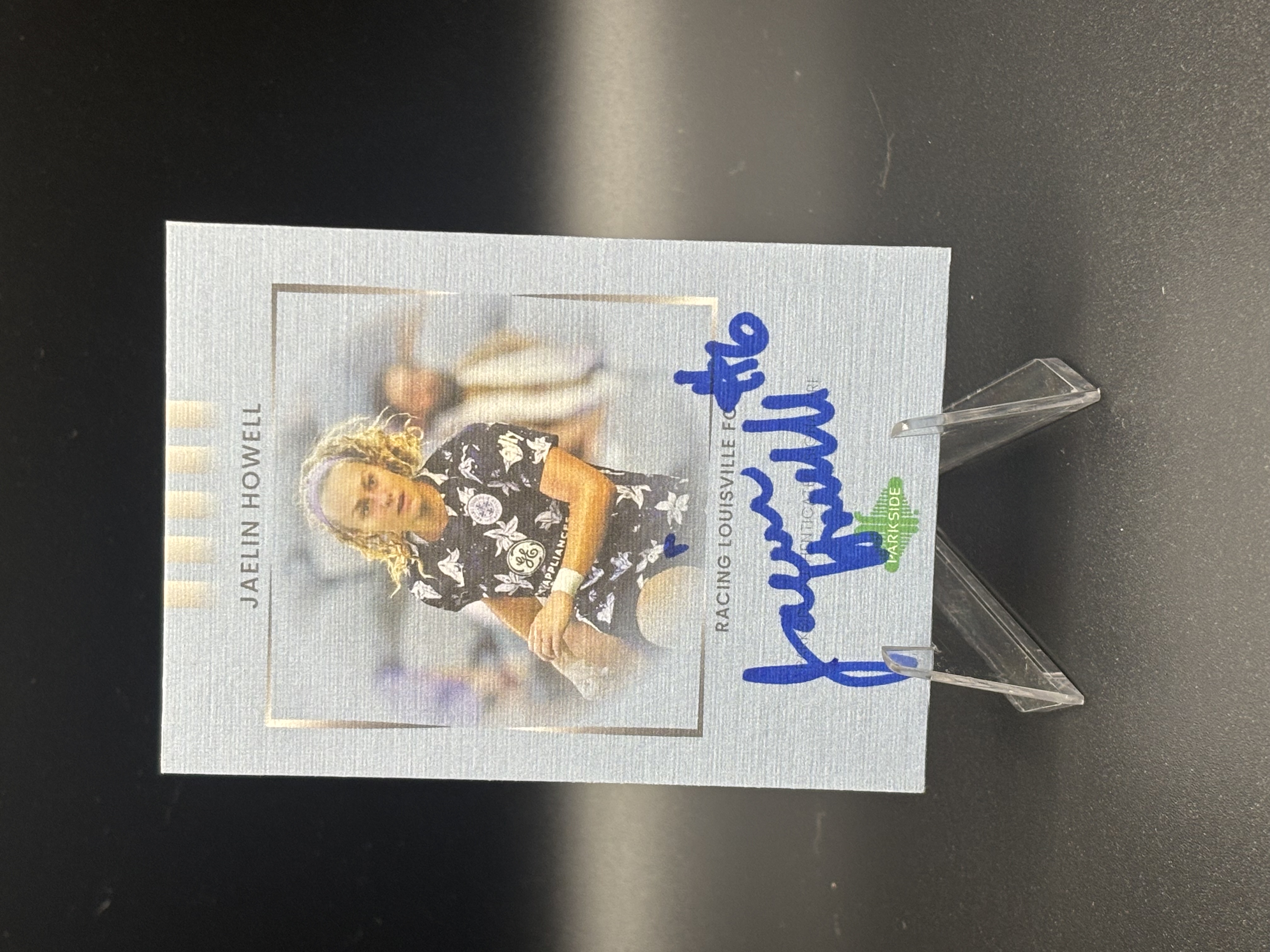 Jaelin Howell 2022 Parkside Paramount Autograph Blue Parallel 16/50 ...