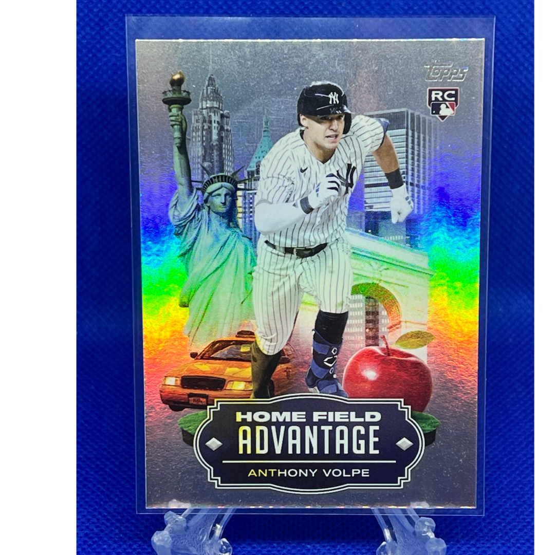 2023 Topps Update Anthony Volpe Home Field Advantage RC