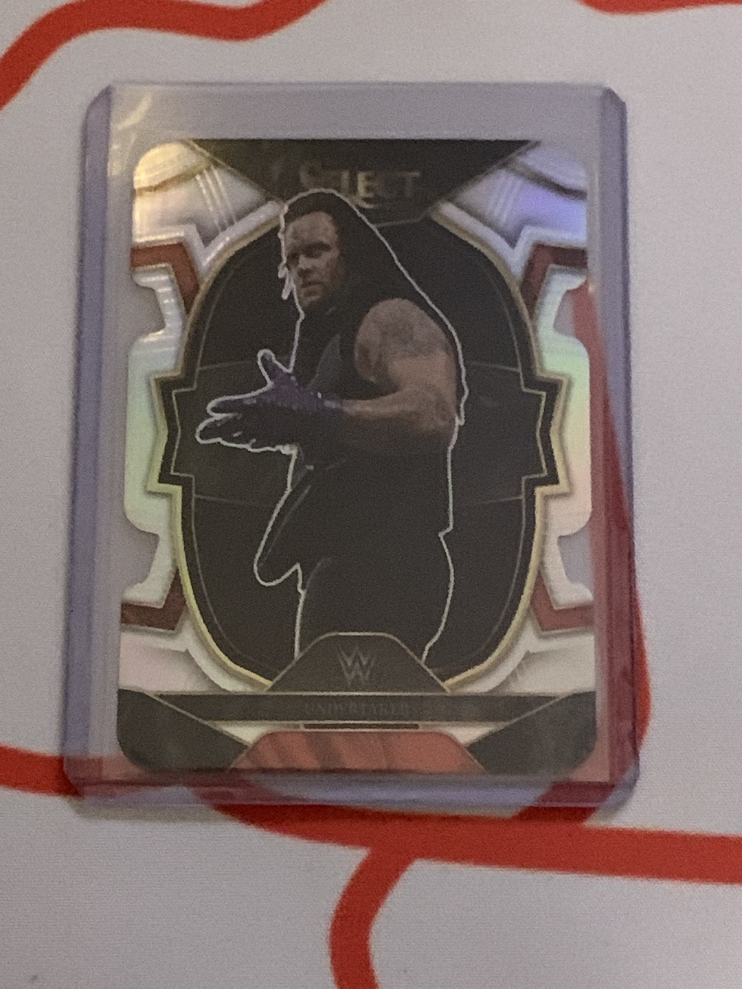 2023 Select WWE Undertaker Silver Die-Cut