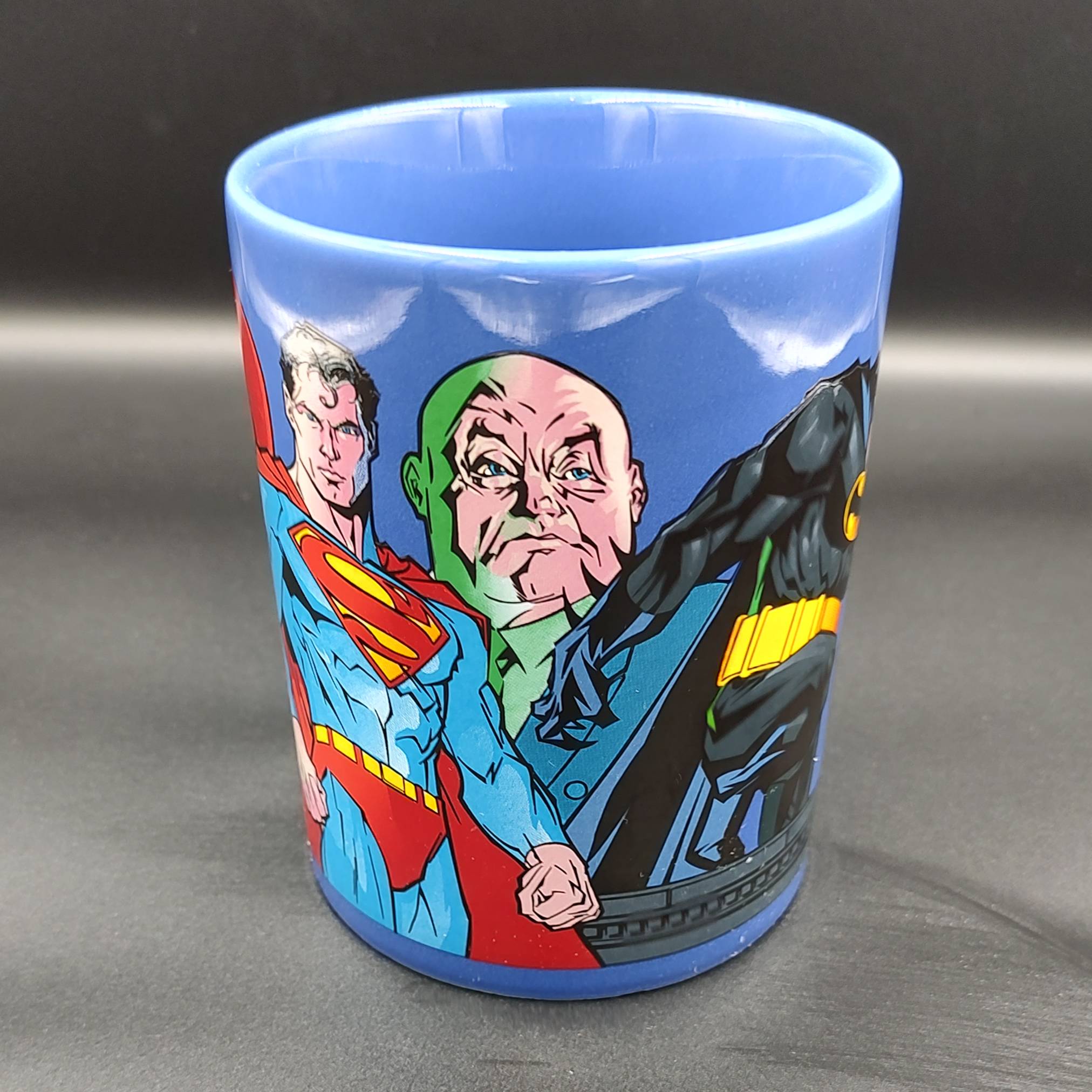 Vtg DC Comics Male Characters Ceramic Mug