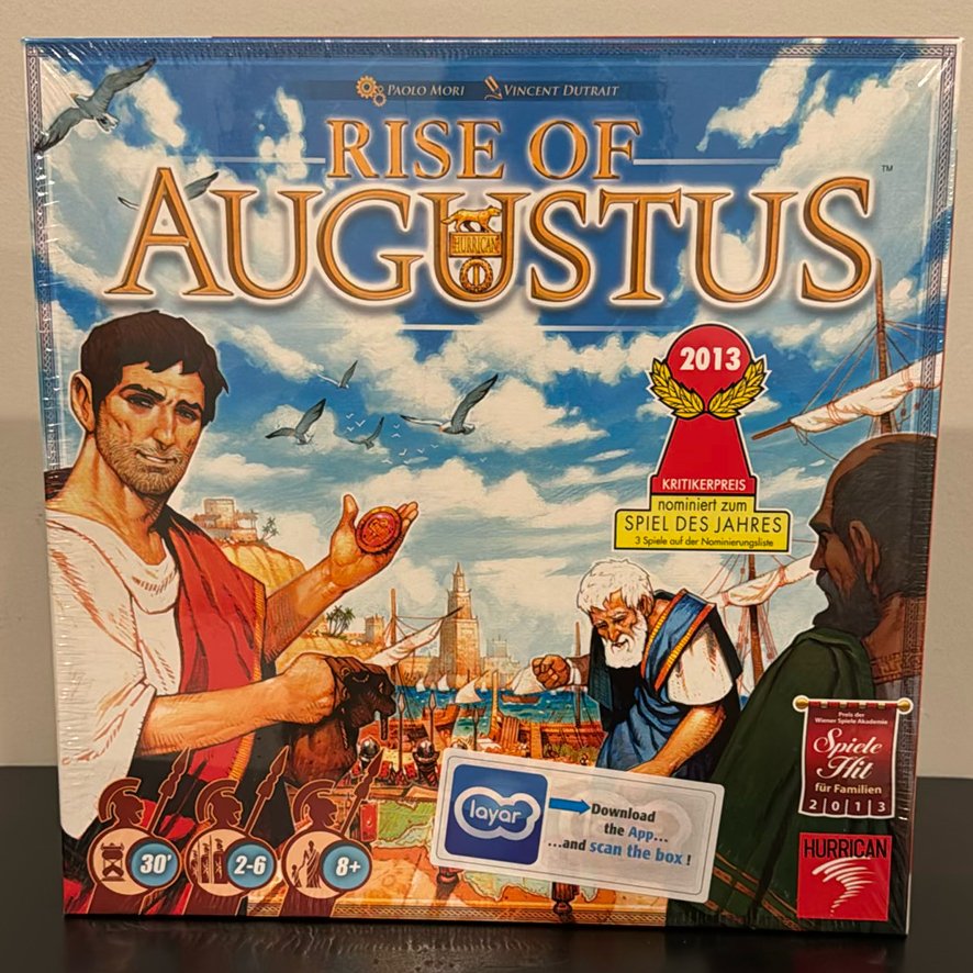 Rise Of Augustus Board Game, 2nd Edition