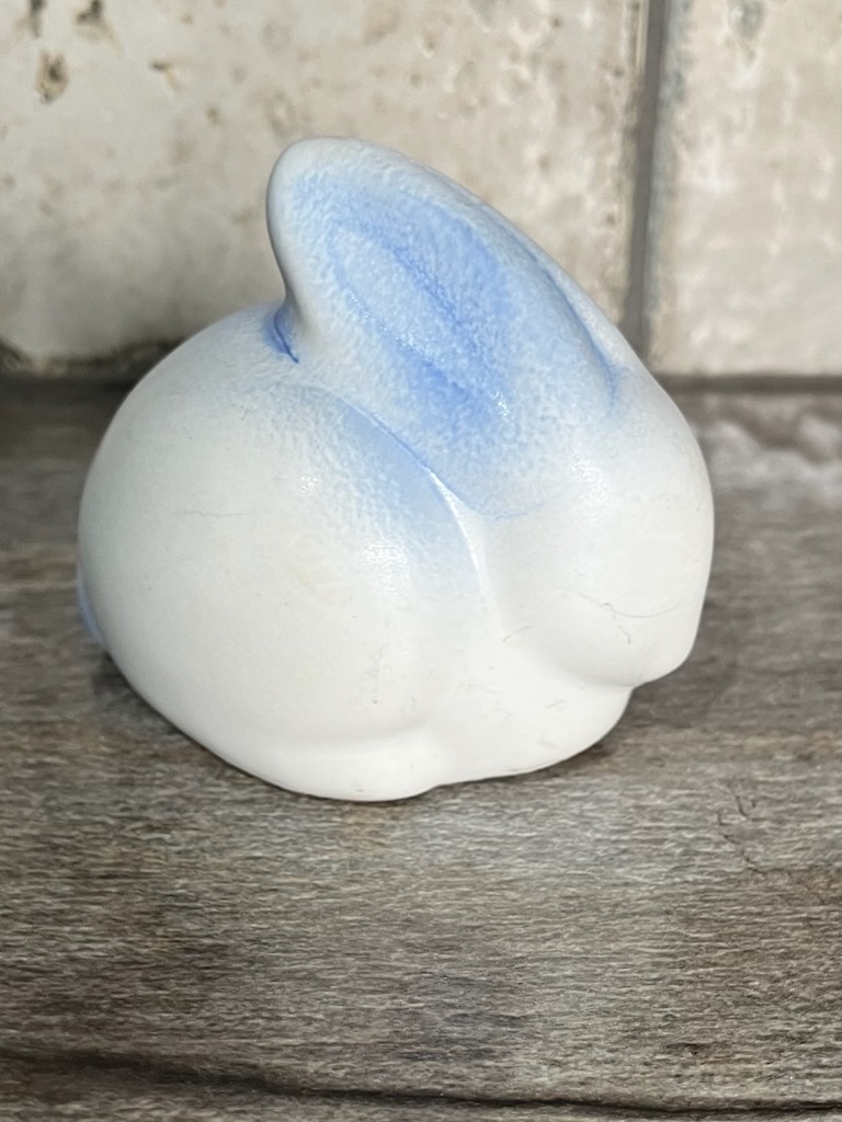 Vintage Van Briggle Pottery Bunny Collectible
