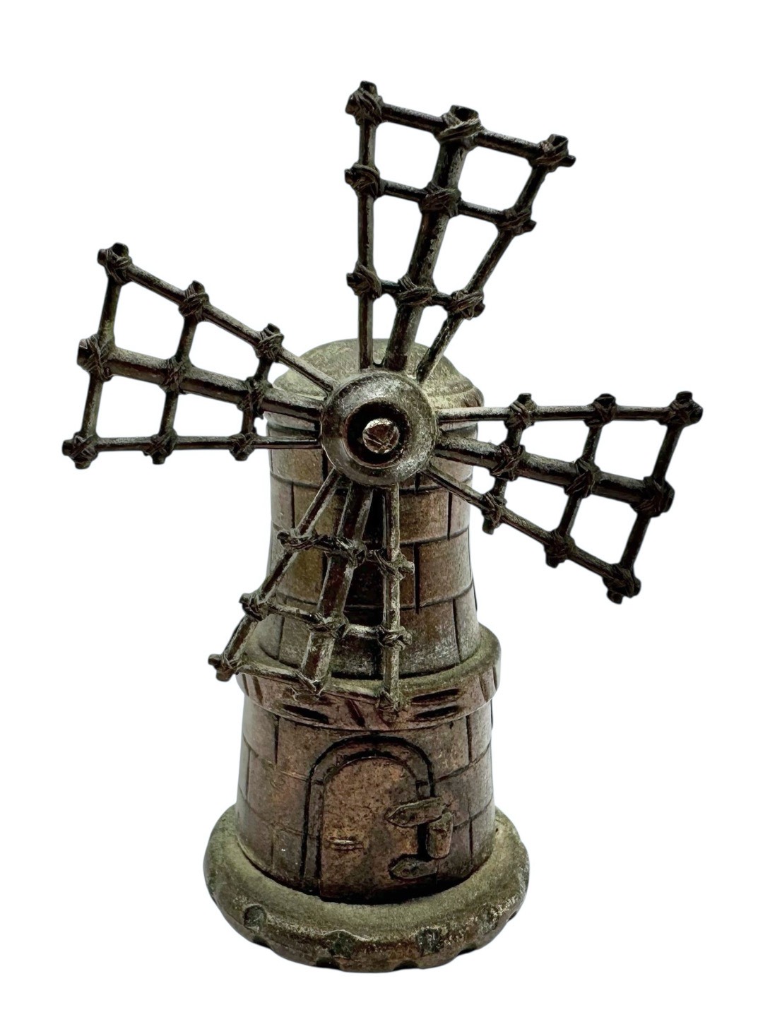 Vintage Die Cast Metal Windmill Pencil Sharpener EMB Juguetes Marti ...