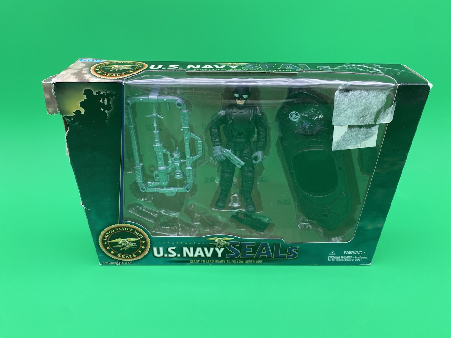 United States Navy Seals Action Figure Set w/ Accessories - Not Complete