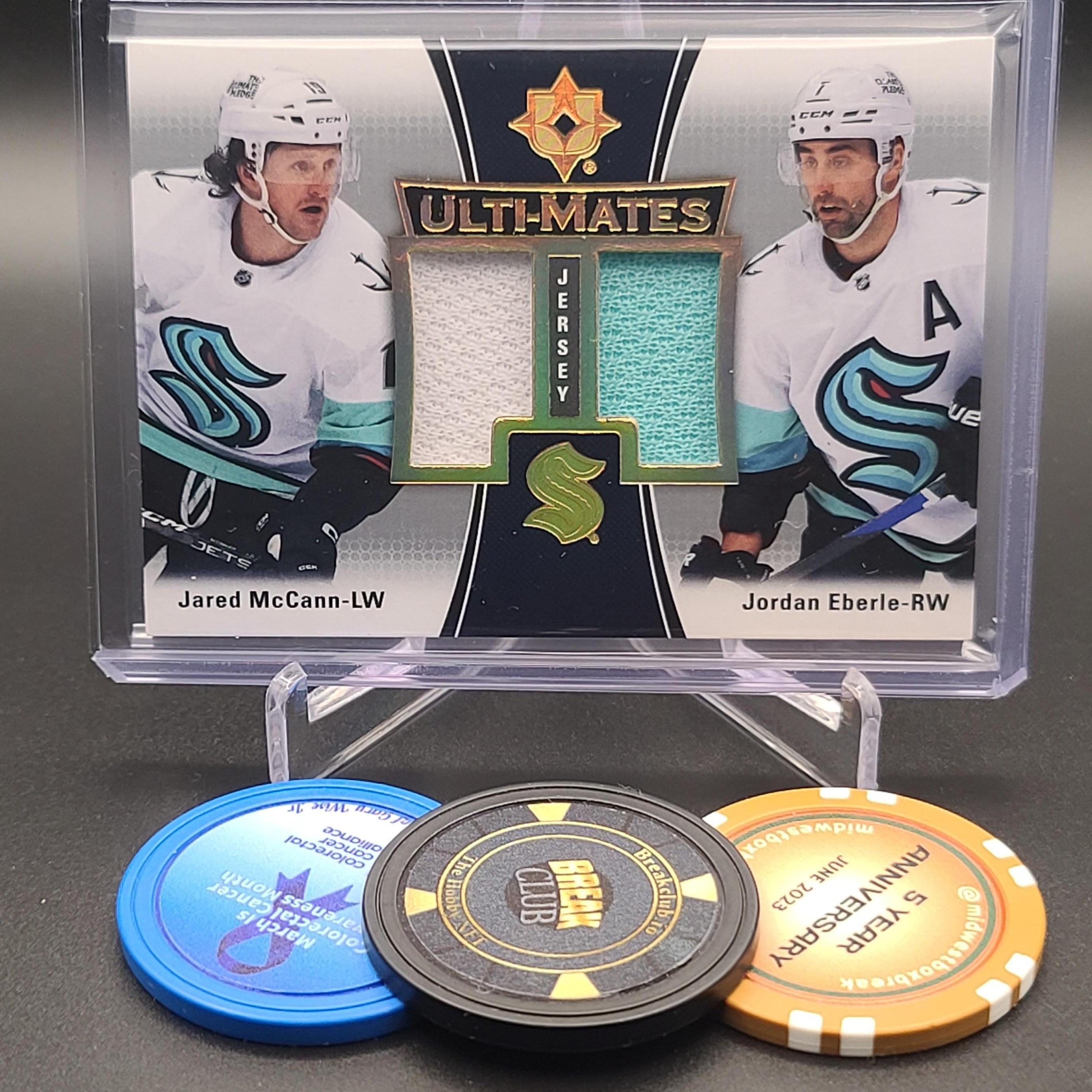 Jared McCann Jordan Eberle 2022-23 Upper Deck Ultimate Collection ...