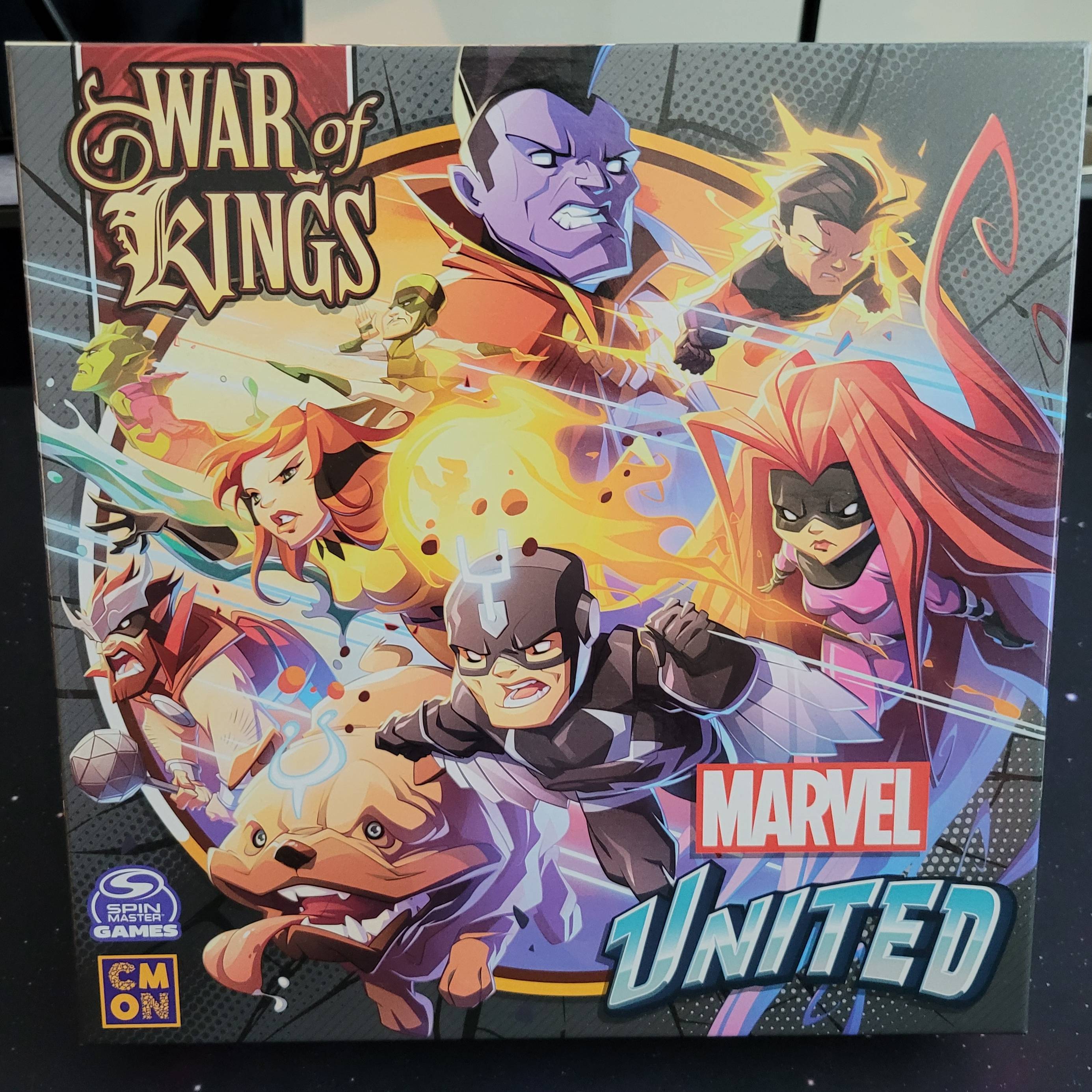 Marvel United Multiverse War of Kings KS Expansion – Unpunched & Unplayed