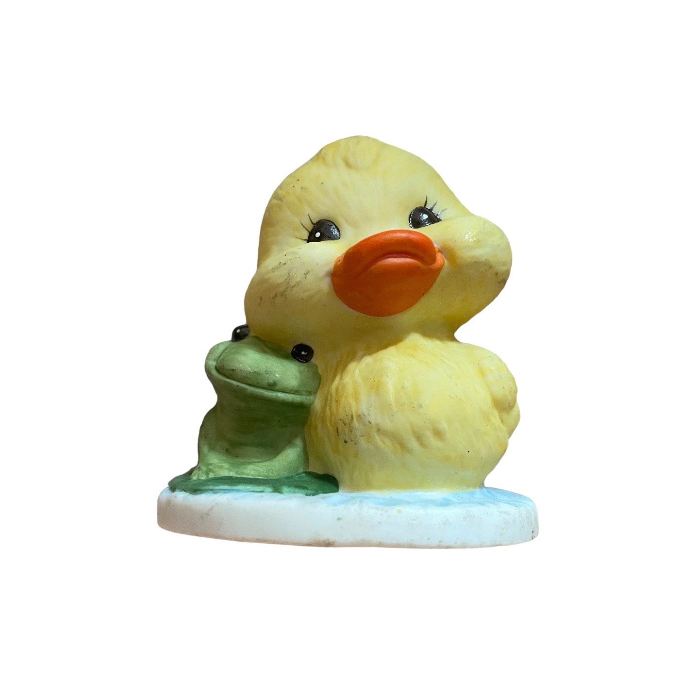 Porcelain Hallmark Love Enough To Share Duck Frog B