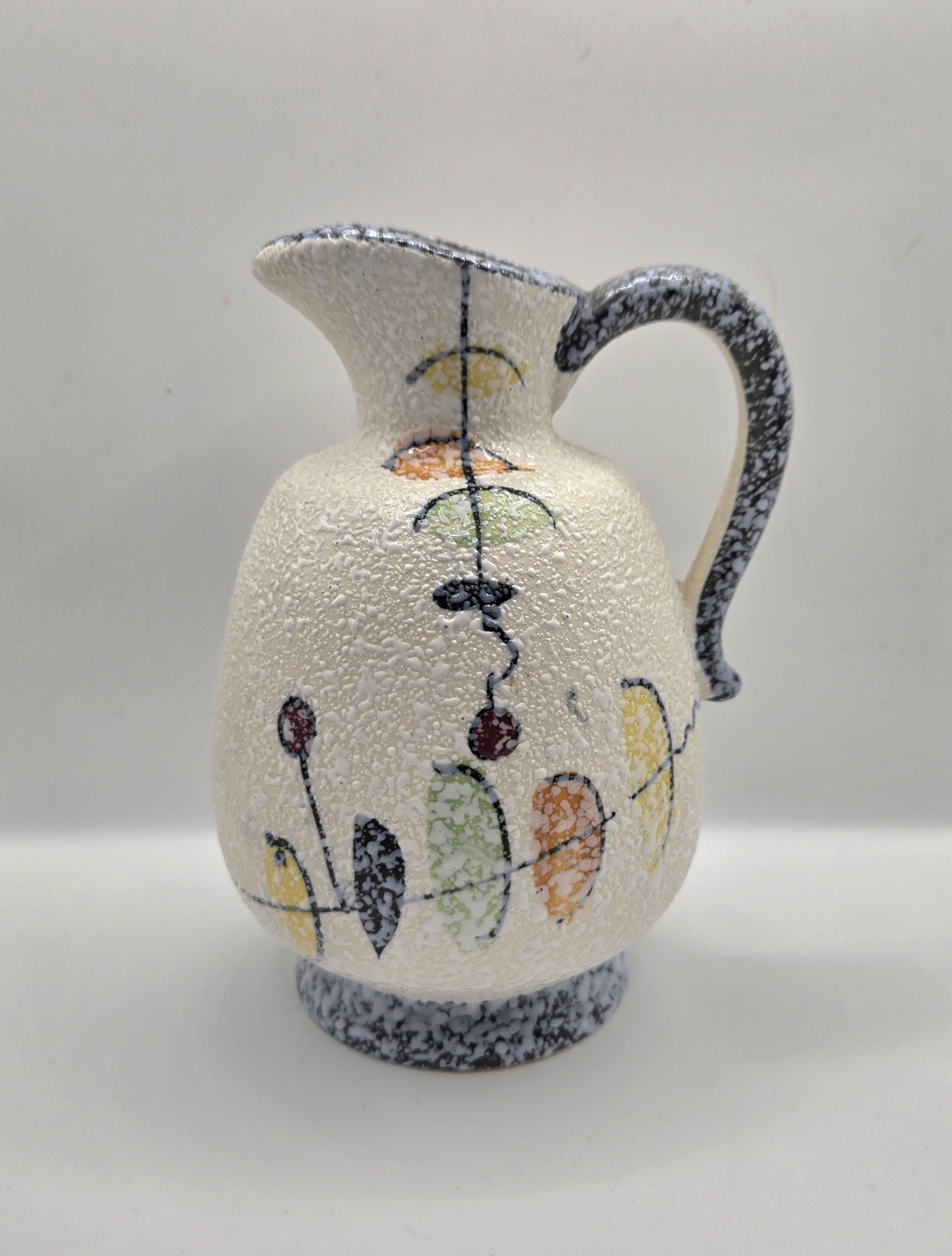 MCM Lava Popcorn Glaze Small Jug Made in Japan 1950s -1960s Modern ...
