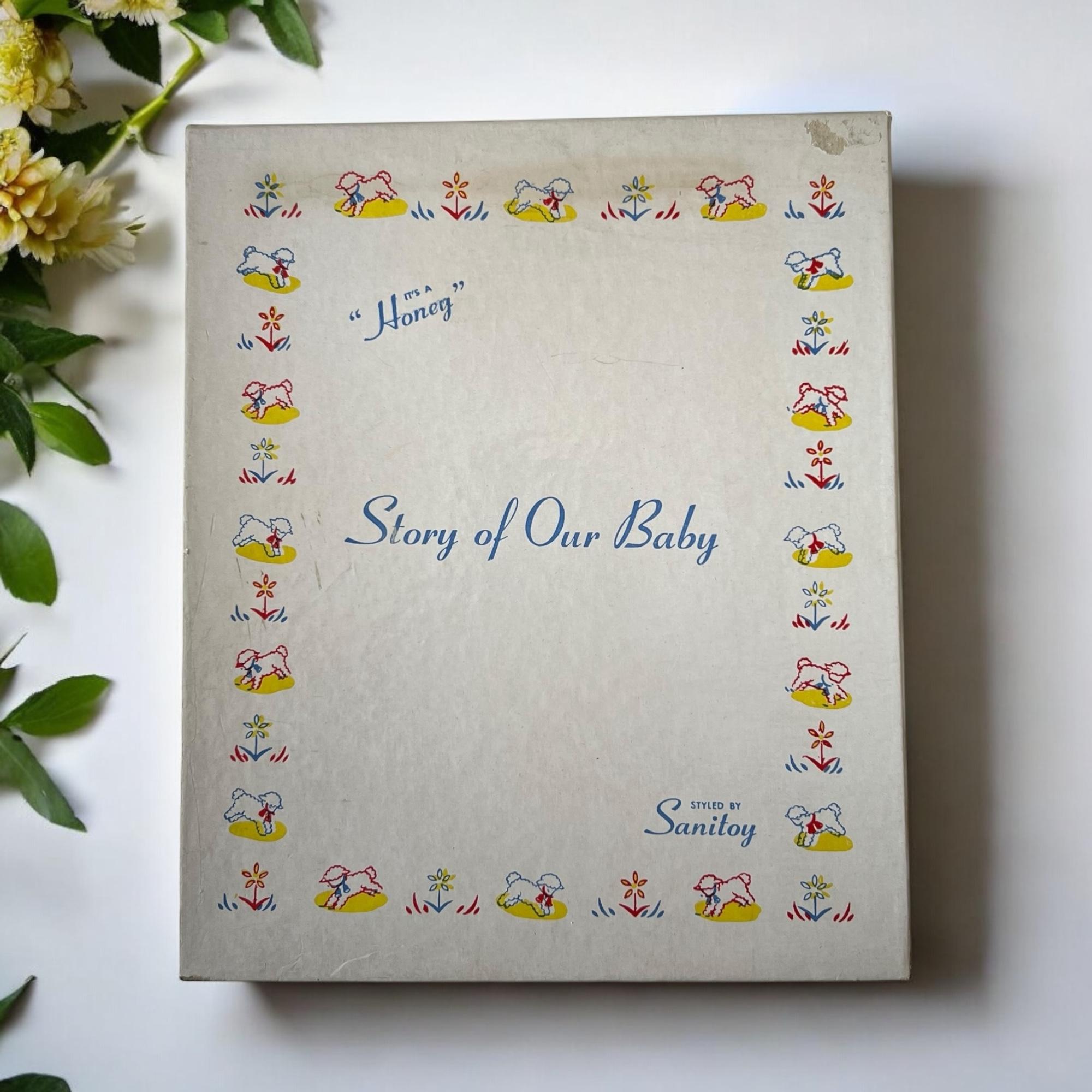 1919 The Story of Our Baby- Baby Book in Original Box. Unused Styled by ...