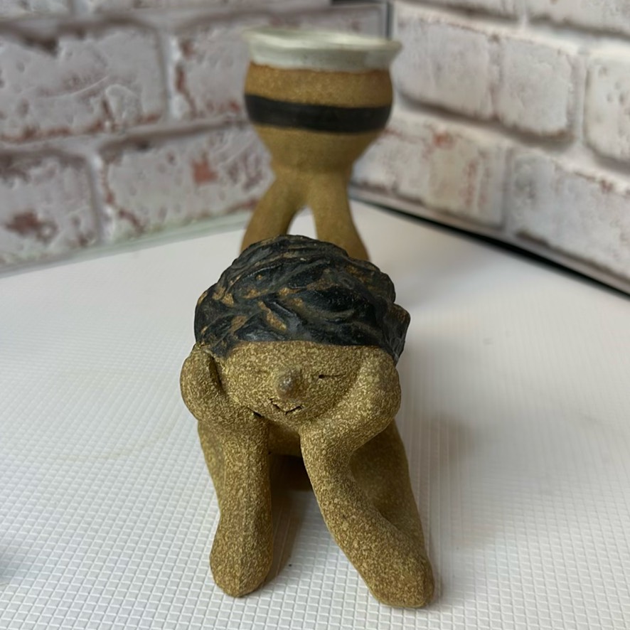 Pottery Swimming Lady