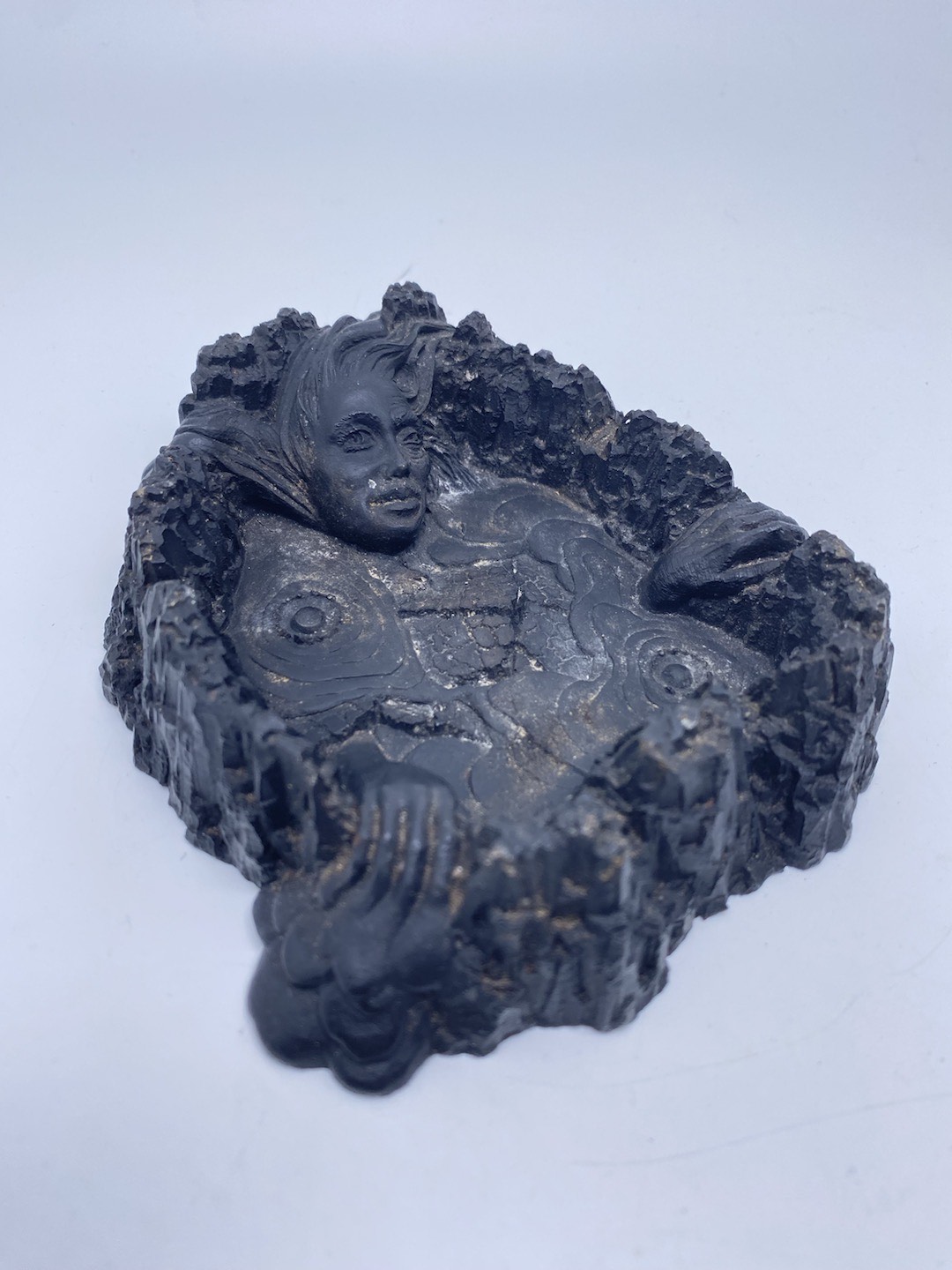 Vintage 1960s Coco Joe's Volcano Lava Hawaii Hawaiian PELE GODDESS ...