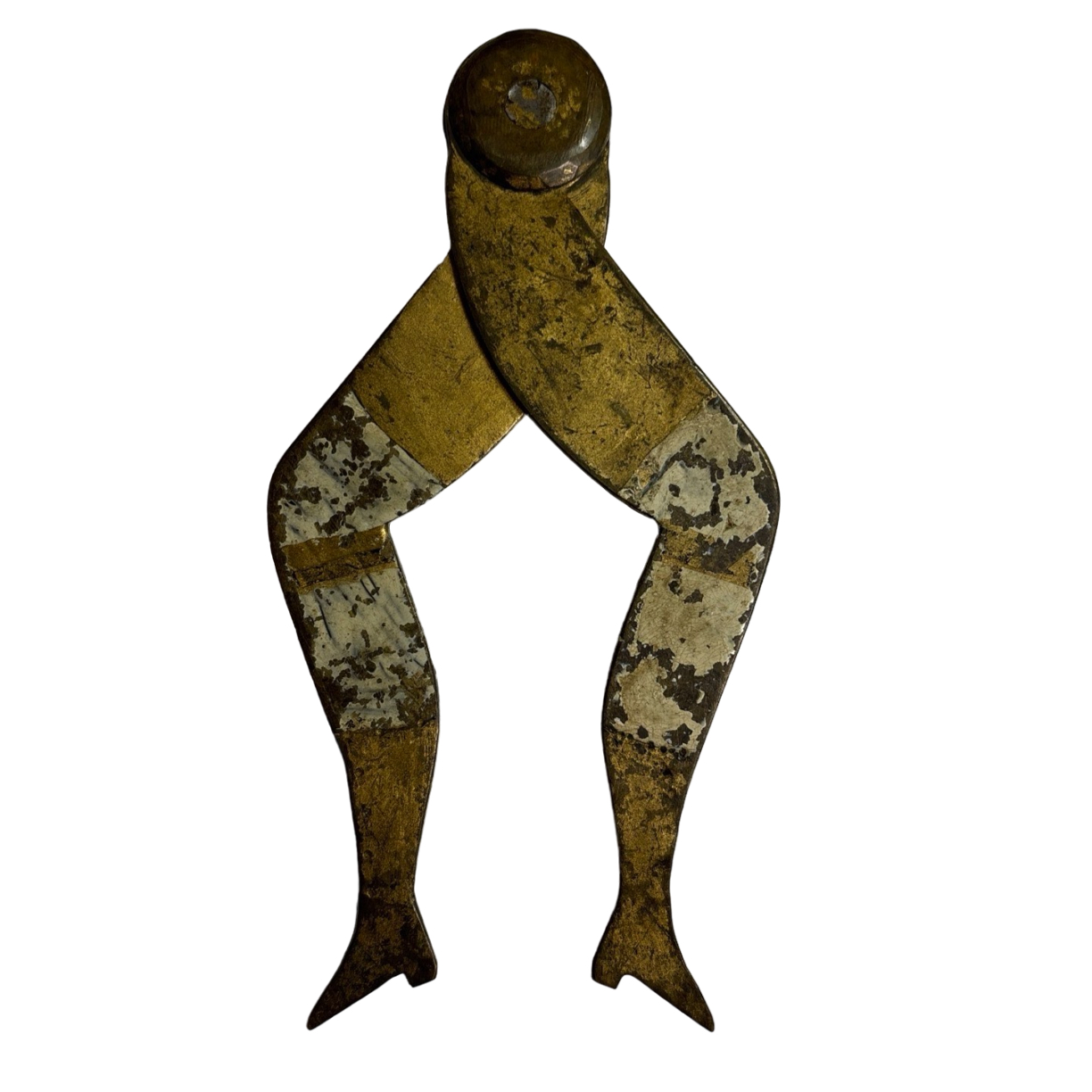 Antique FIGURAL CALIPER LADIES LEGS Woman Dancing BOOTS With Stockings ...