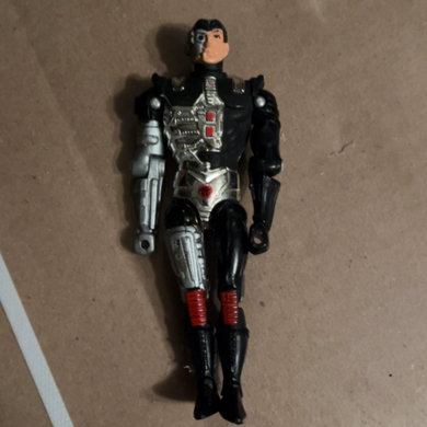 Vintage Captain Power - Series 1 LORD DREAD 4" Mattel Figure 1986 Malaysia