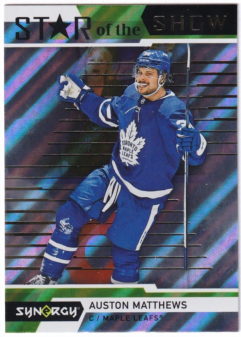 2022-23 Synergy Star Of The Show #SOS4 Auston Matthews Toronto Maple ...