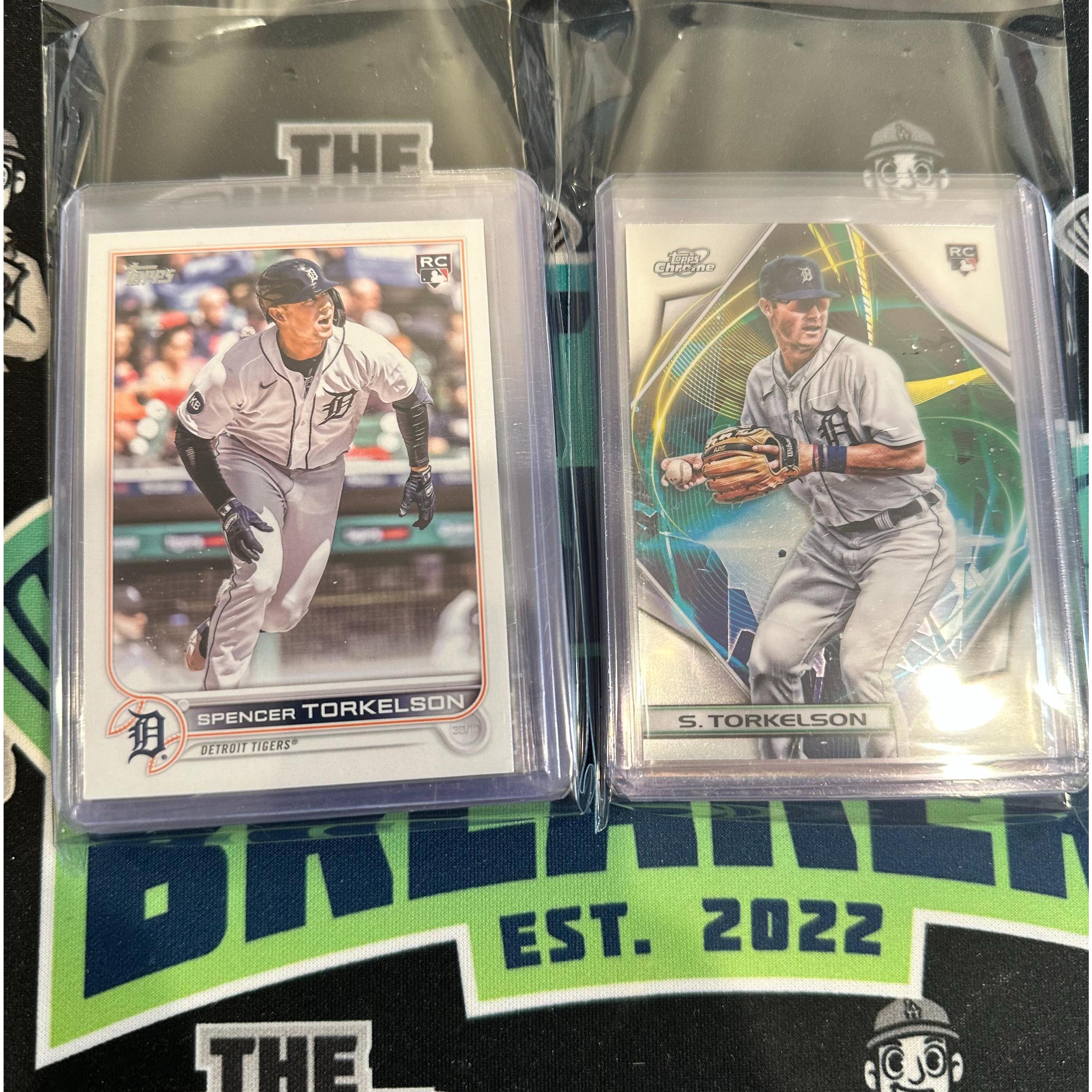 Tigers Team Lot #2! Tork RCs and Bowman 1sts!