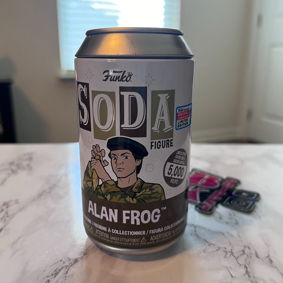 Funko Soda Common Opened ALAN FROG (Lost Boys Movie)