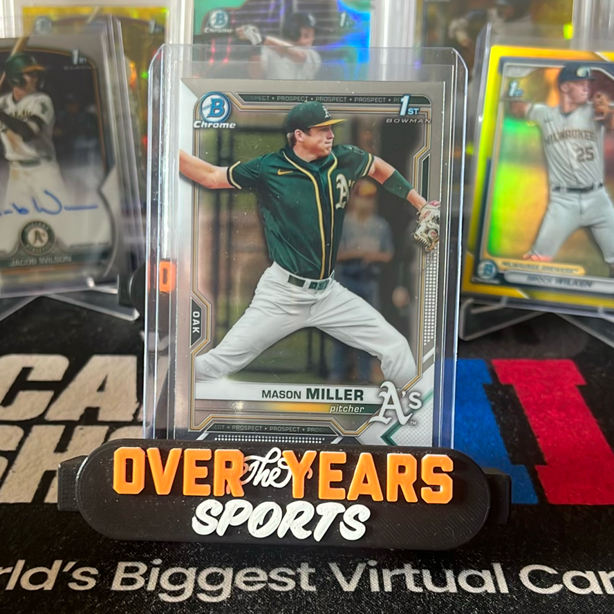 #33 - Mason Miller 1st Bowman Chrome